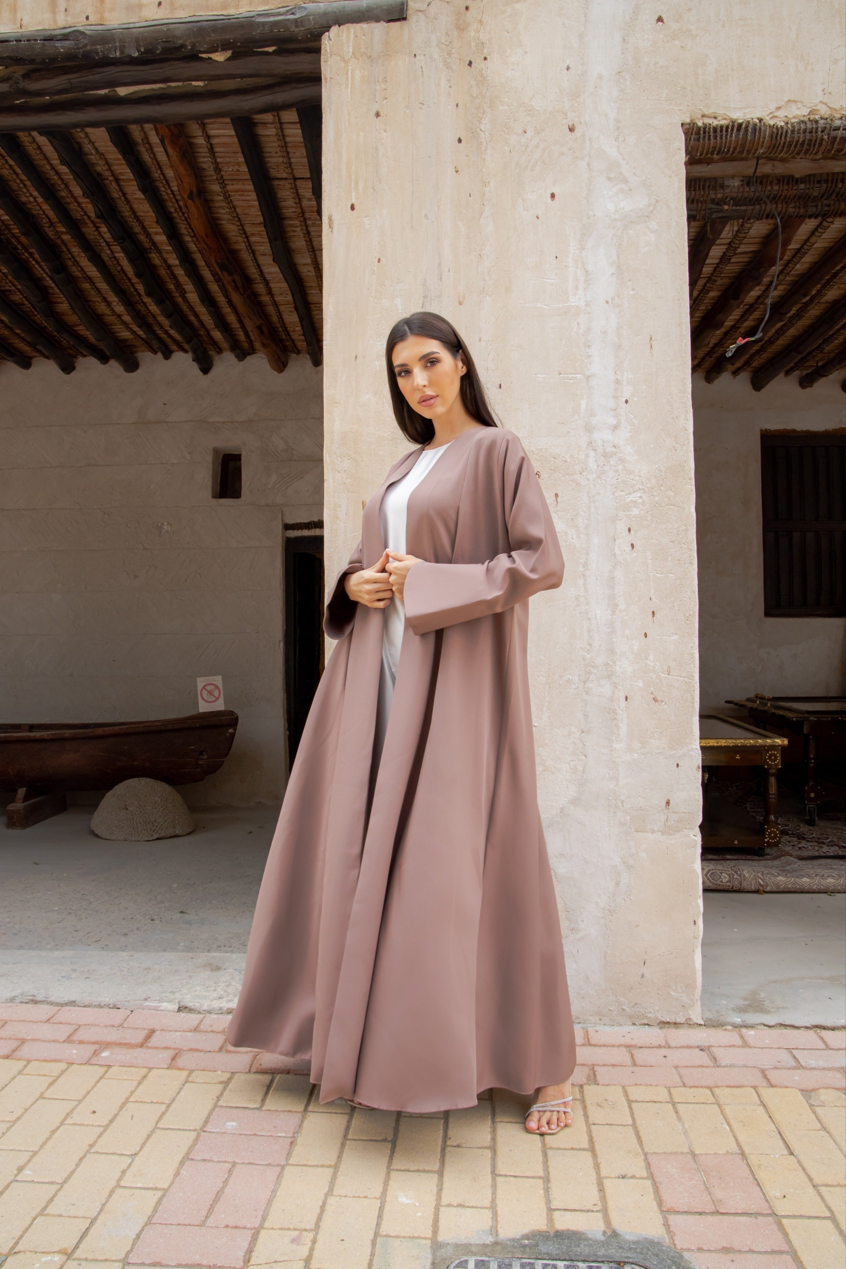 YASMINE ABAYA - TAN – Malikaat